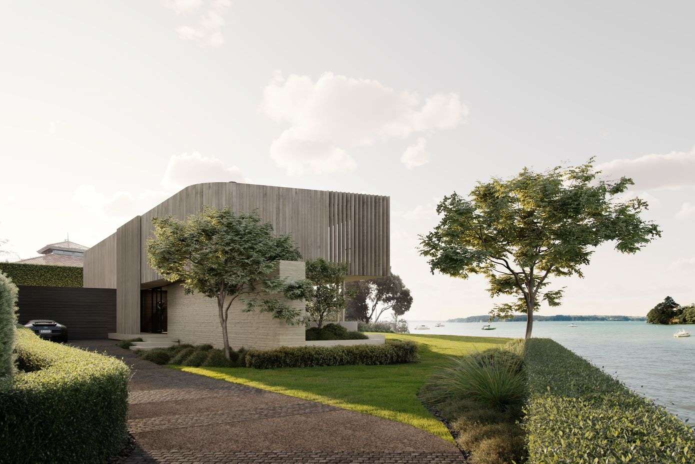 Owner selling stunning off-the-plan waterfront home in Westmere, All ...